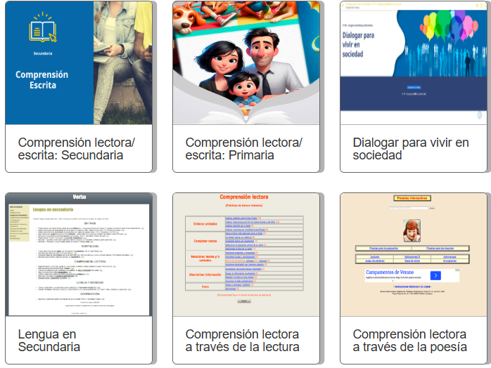 COMPRENSIÓN LECTORA | Recursos Interactivos para Lengua de Primaria