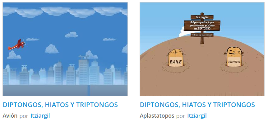 DIPTONGOS, HIATOS Y TRIPTONGOS | Recursos Interactivos para Lengua de ...