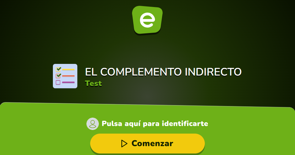 COMPLEMENTO INDIRECTO | Recursos Interactivos para Lengua de Primaria