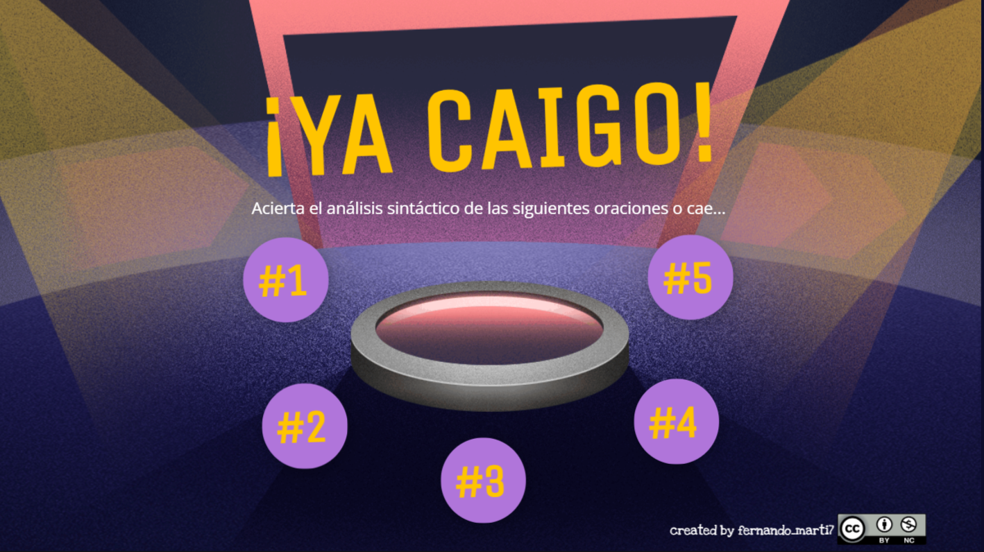ANÁLISIS SINTÁCTICO | Recursos Interactivos para Lengua de Primaria